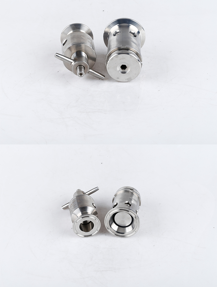 Sanitary Tri Clamp Vaccum Safety Valve